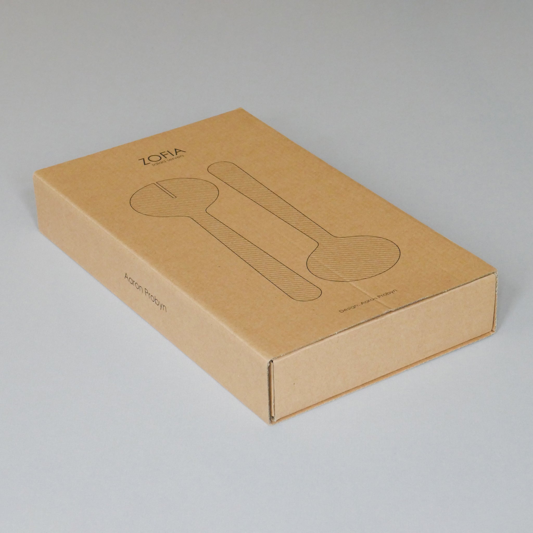 Zofia salad servers ROSE GOLD – Aaron Probyn